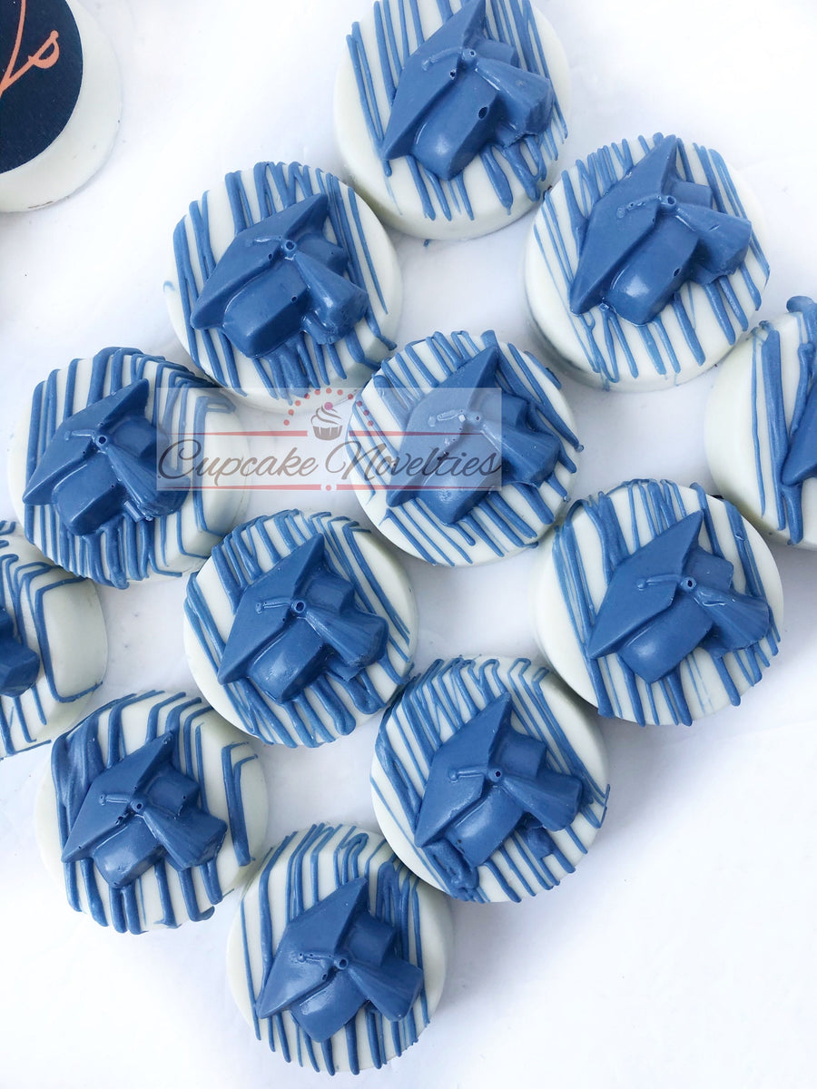 Graduation Cookies Graduation Favors Grad Cap Chocolate Oreos Graduati ...